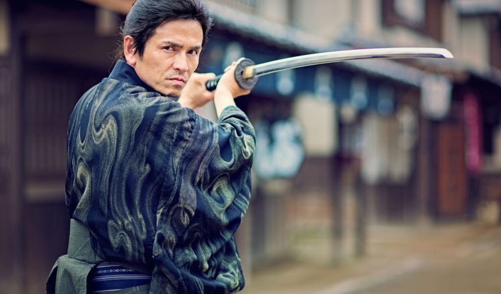 Traditional Japanese Samurai Clothing And Armor